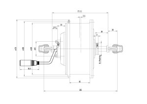 D79-175XL Hub Motor Unit - To7motor