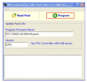 Program Updating Instructions
