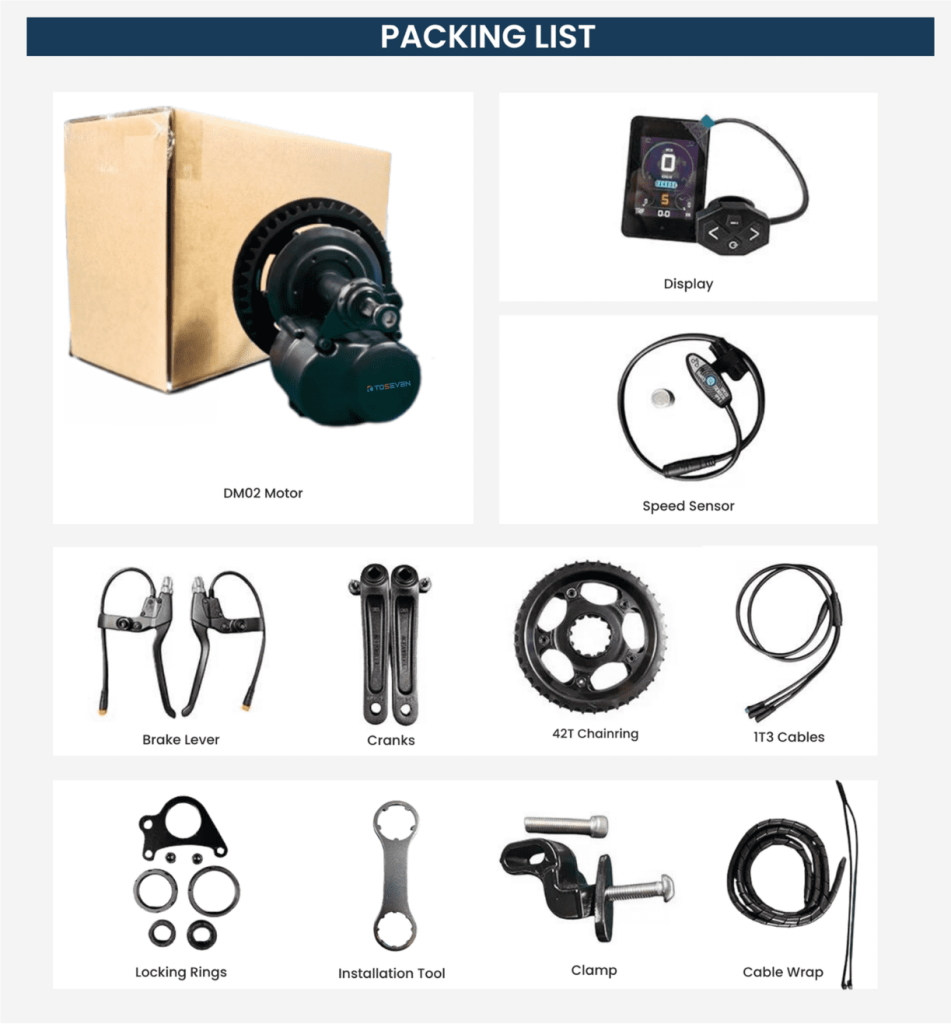 Mid Motor Conversion Kits for Ultimate E-Bike Performance